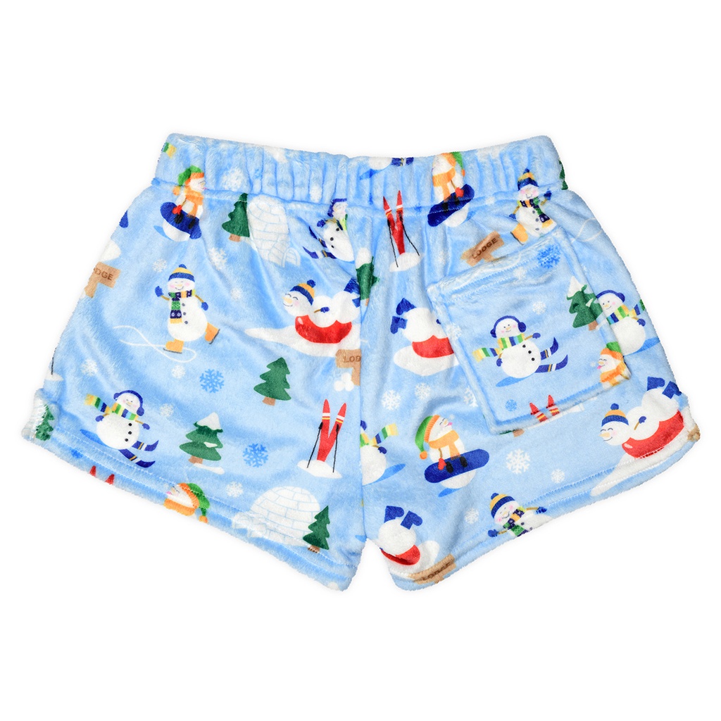 Snow Way Plush Shorts | Iscream