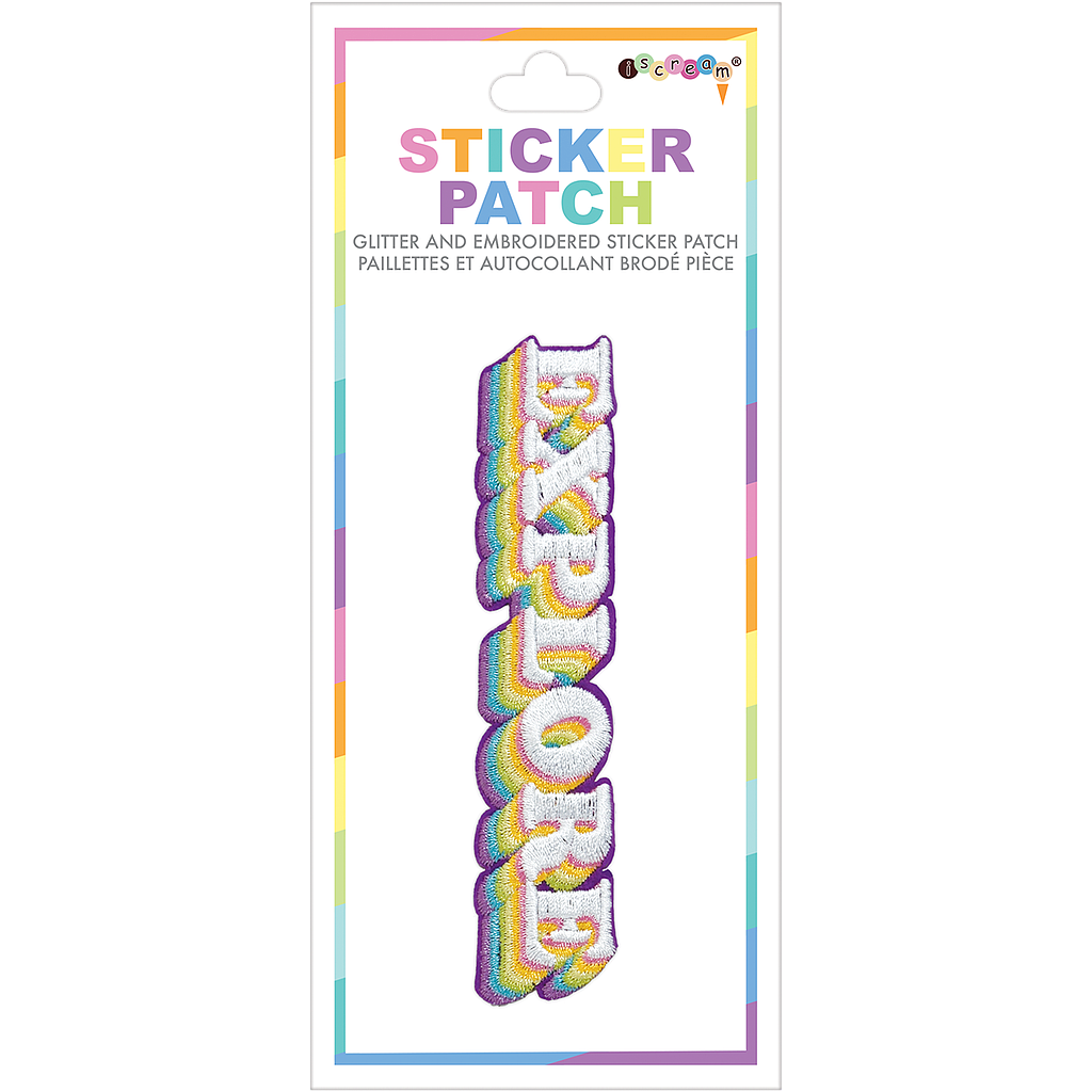 Explore Embroidered Sticker Patch | Iscream