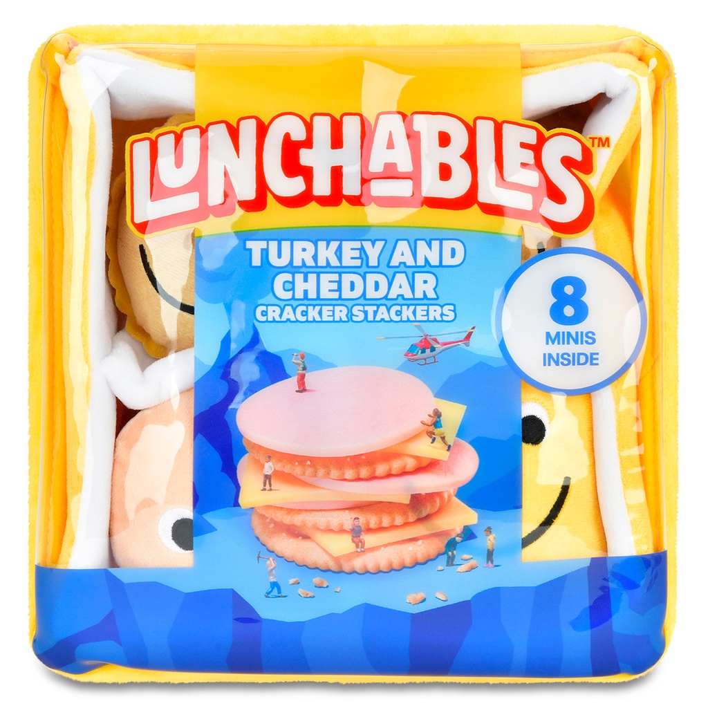 Lunchables Turkey and Cheese Packaging Plush | Iscream