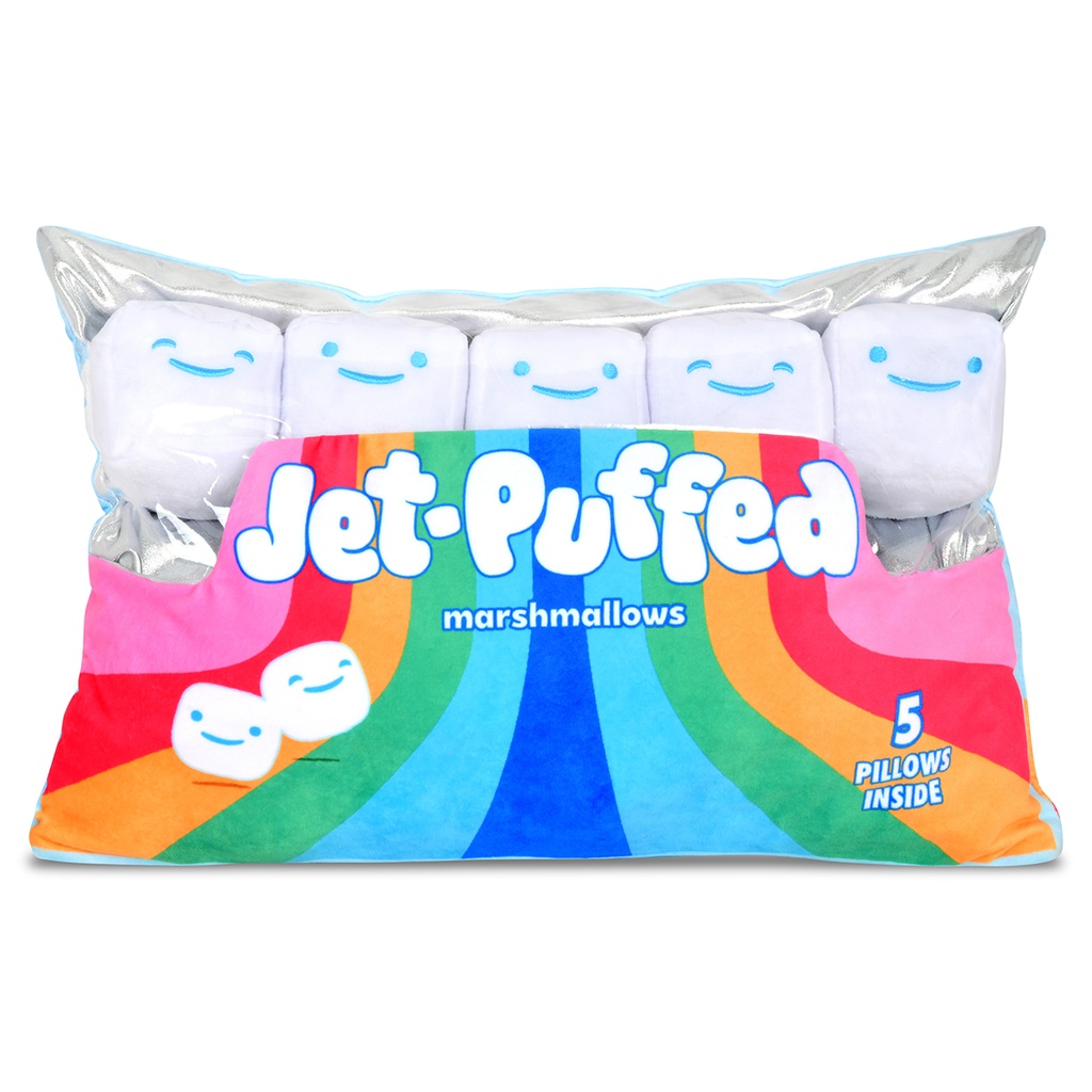 Jet-Puffed Marshmallows Packaging Plush | Iscream