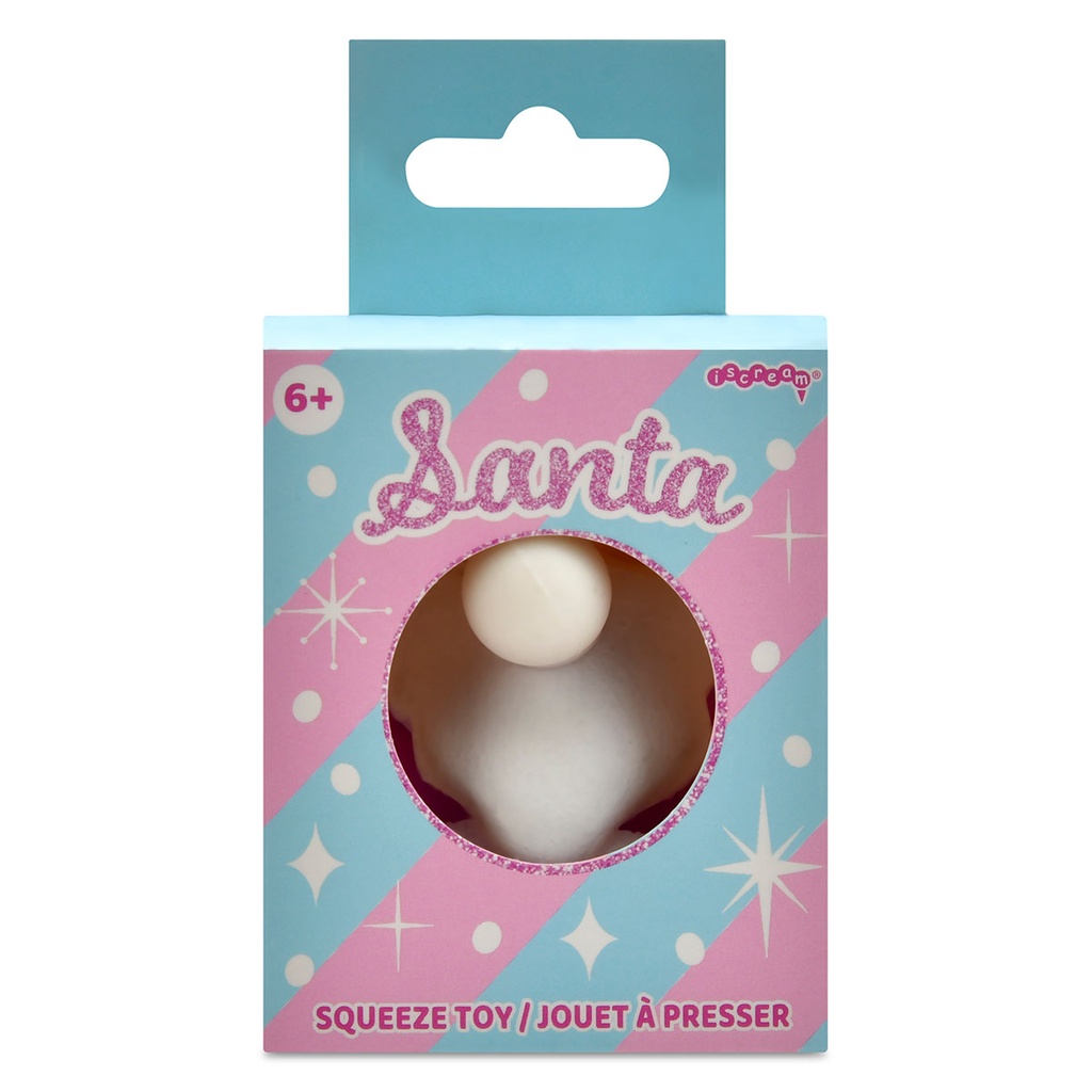 Santa Bubble Squeeze Toy | Iscream